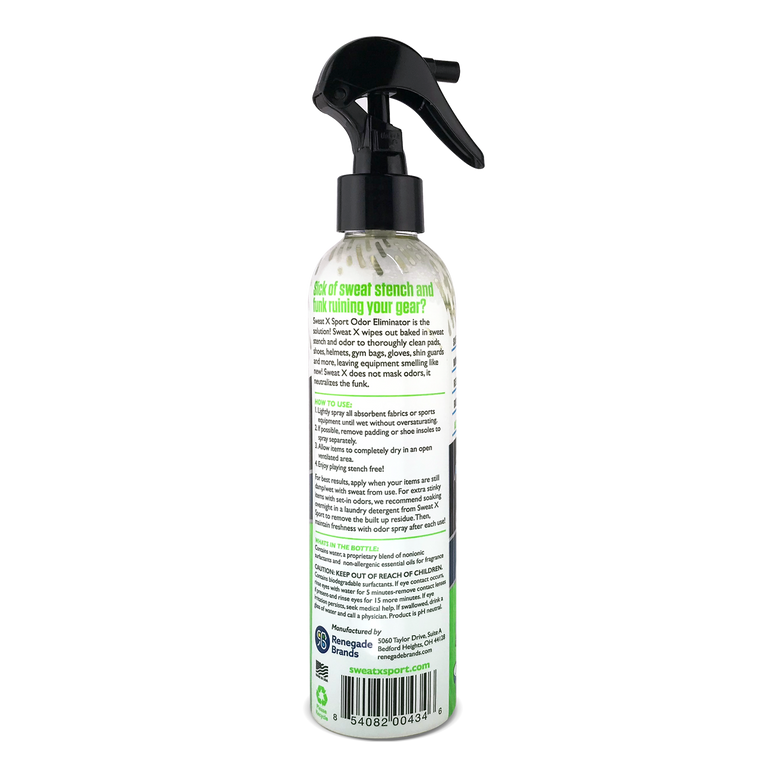 Gets the Funk Out! Sweat X Sport Extreme Odor Eliminator Spray 8 oz ...