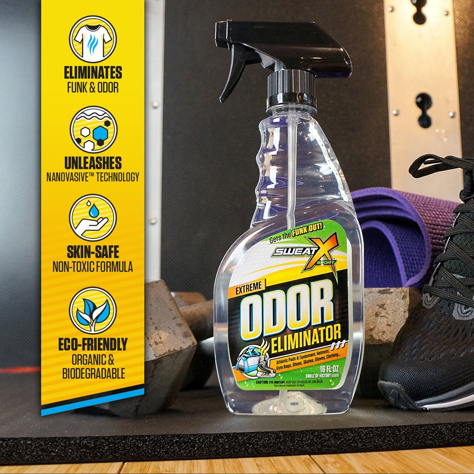 Gets the Funk Out! Sweat X Sport Extreme Odor Eliminator Spray 16 oz ...